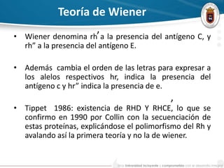 Fenotipos del rh | PPTX