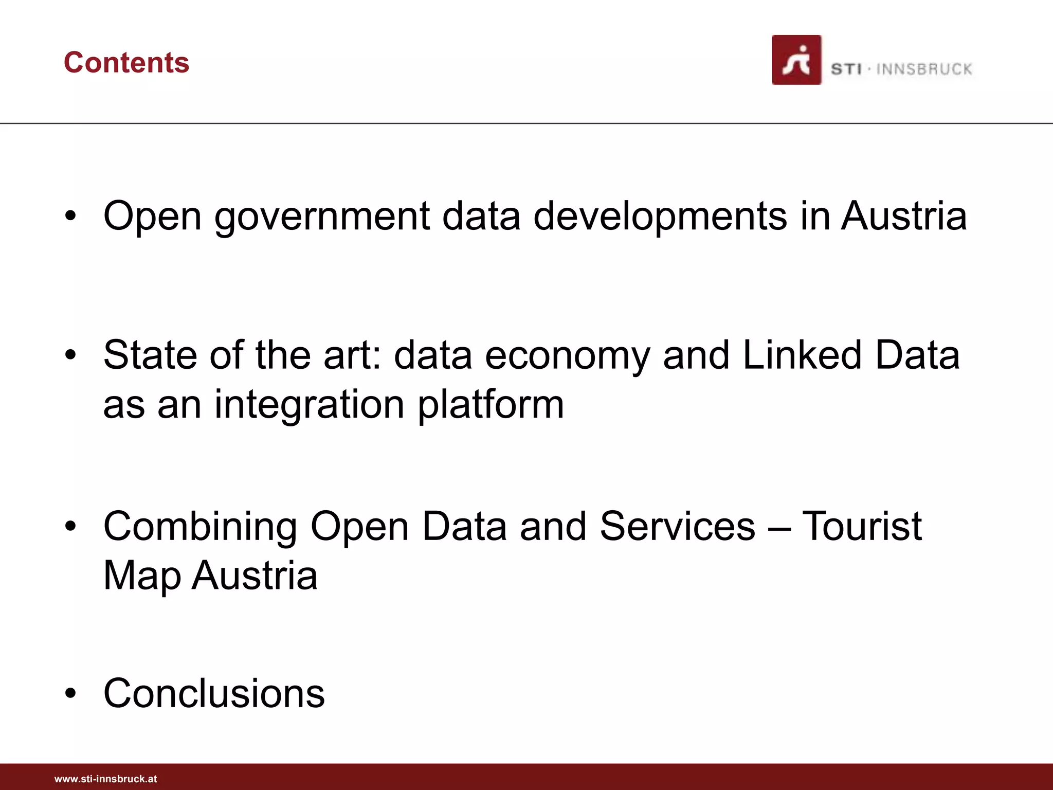 Austrian Experience in Building Data Value Chain | PPT