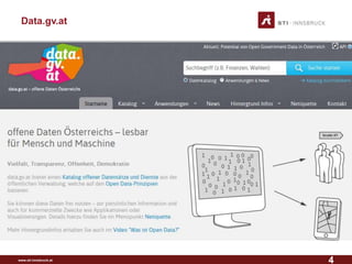 Austrian Experience in Building Data Value Chain | PPT