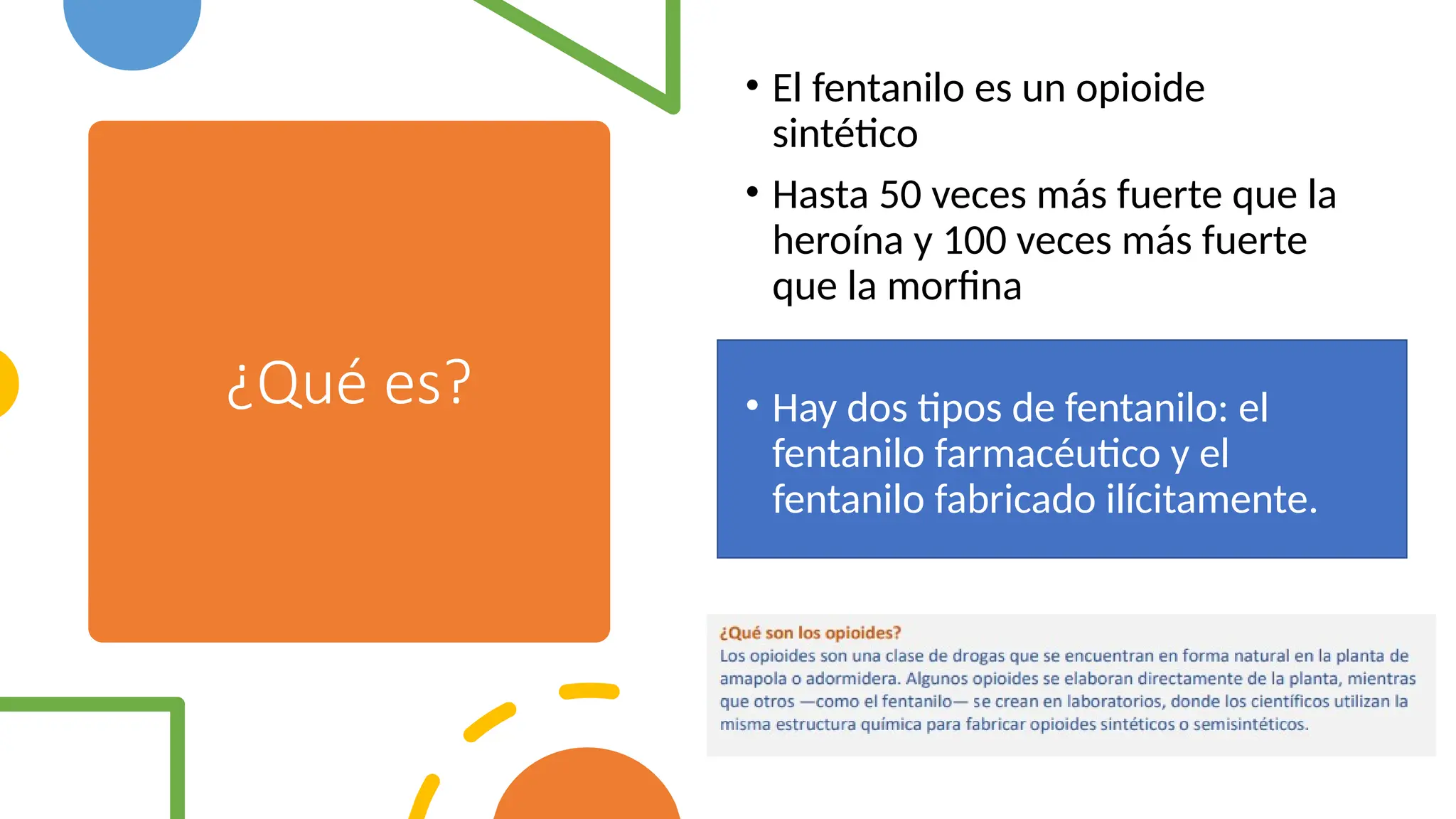 Fentanilo: Descripcion, efectos, riesgos y tratamiento | PPTX | Illegal ...