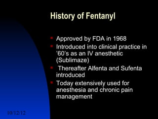 Fentanyl& california's physician diversion program | PPT