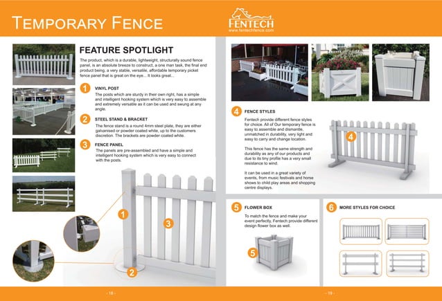 Fentech catalog 2018 -Vinyl Fence and Catalog. | PDF