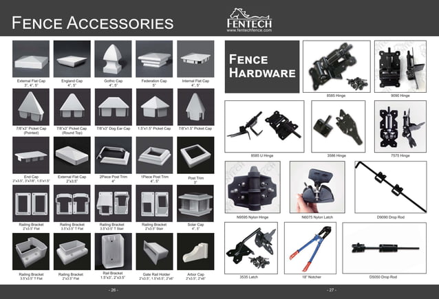 Fentech catalog 2018 -Vinyl Fence and Catalog. | PDF