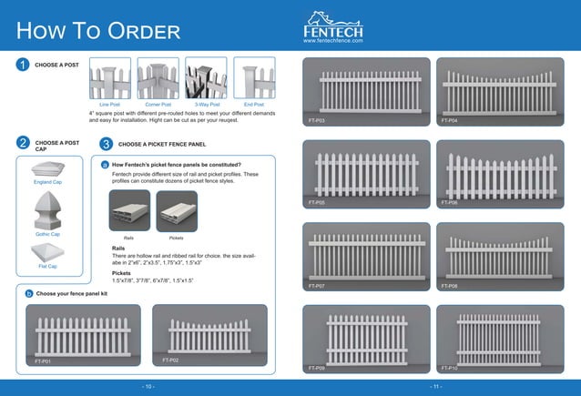 Fentech catalog 2018 -Vinyl Fence and Catalog. | PDF
