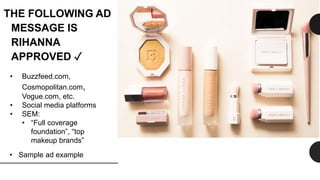 Fenty Beauty by rihanna | PPTX