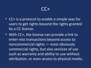 Intro to Creative Commons Licenses | PPT
