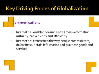 Globalisation its causes and impact | PPTX