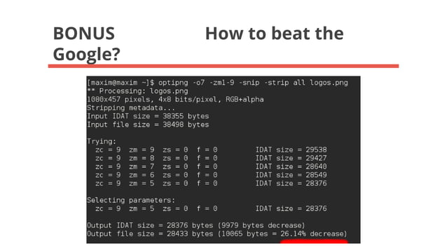 Front End Optimization overview | PPTX