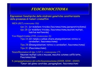 Feocromocitoma: meccanismo di sviluppo e approcci terapeutici | PDF