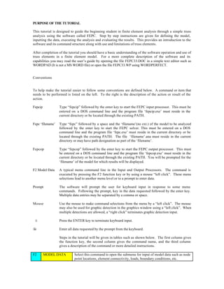 Fepc truss tut | PDF