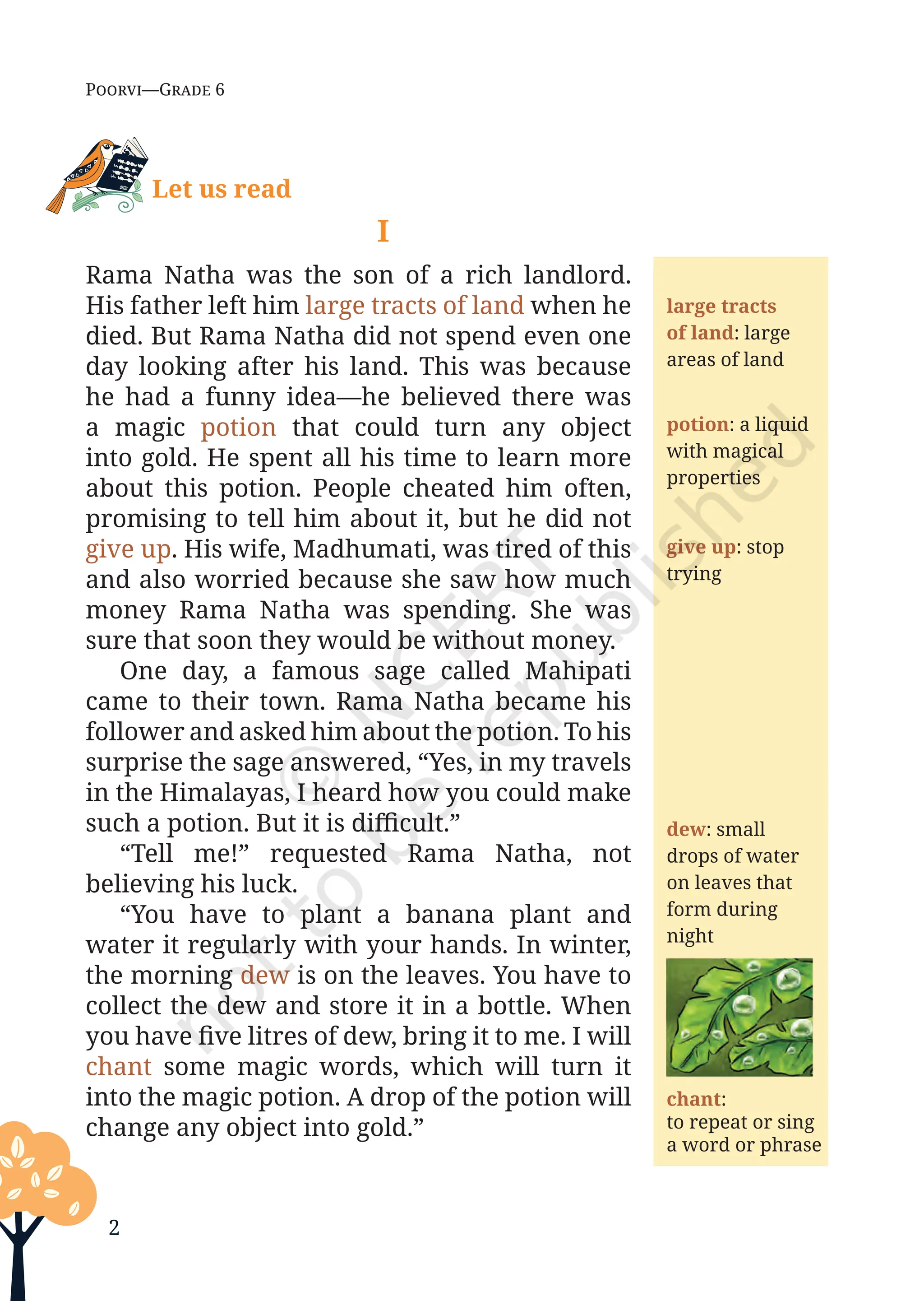Class 6 English Chapter 1 Fables and Folk Stories | PDF