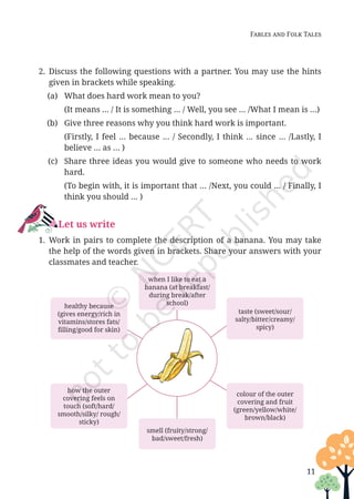 Class 6 English Chapter 1 Fables and Folk Stories | PDF