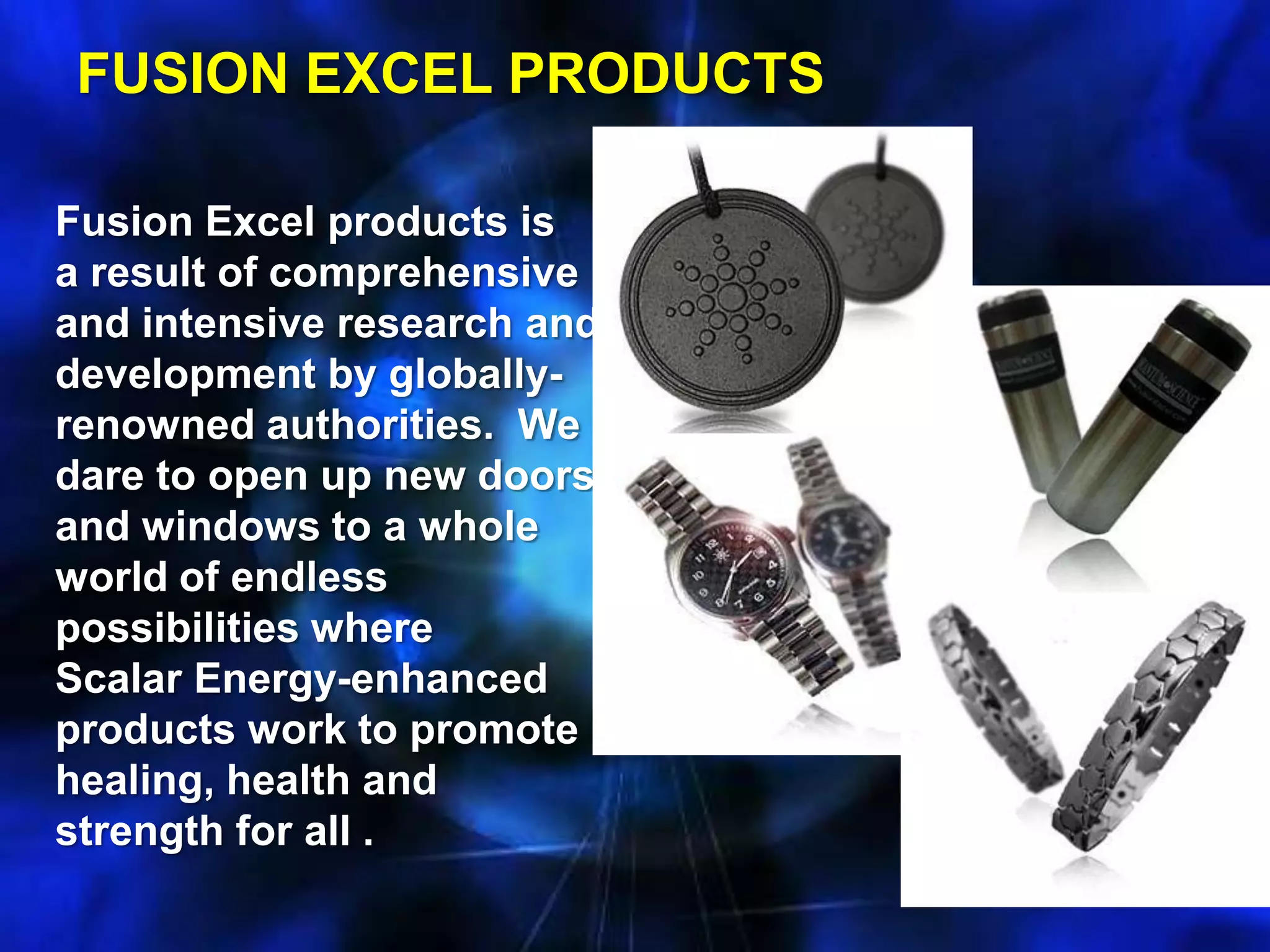 Fusion Excel Product Presentation | PPTX