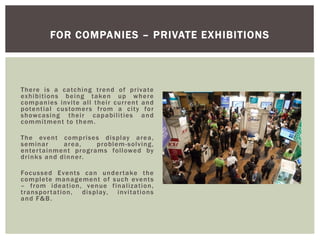 Focussed Event Management Pvt. Ltd. | PPT