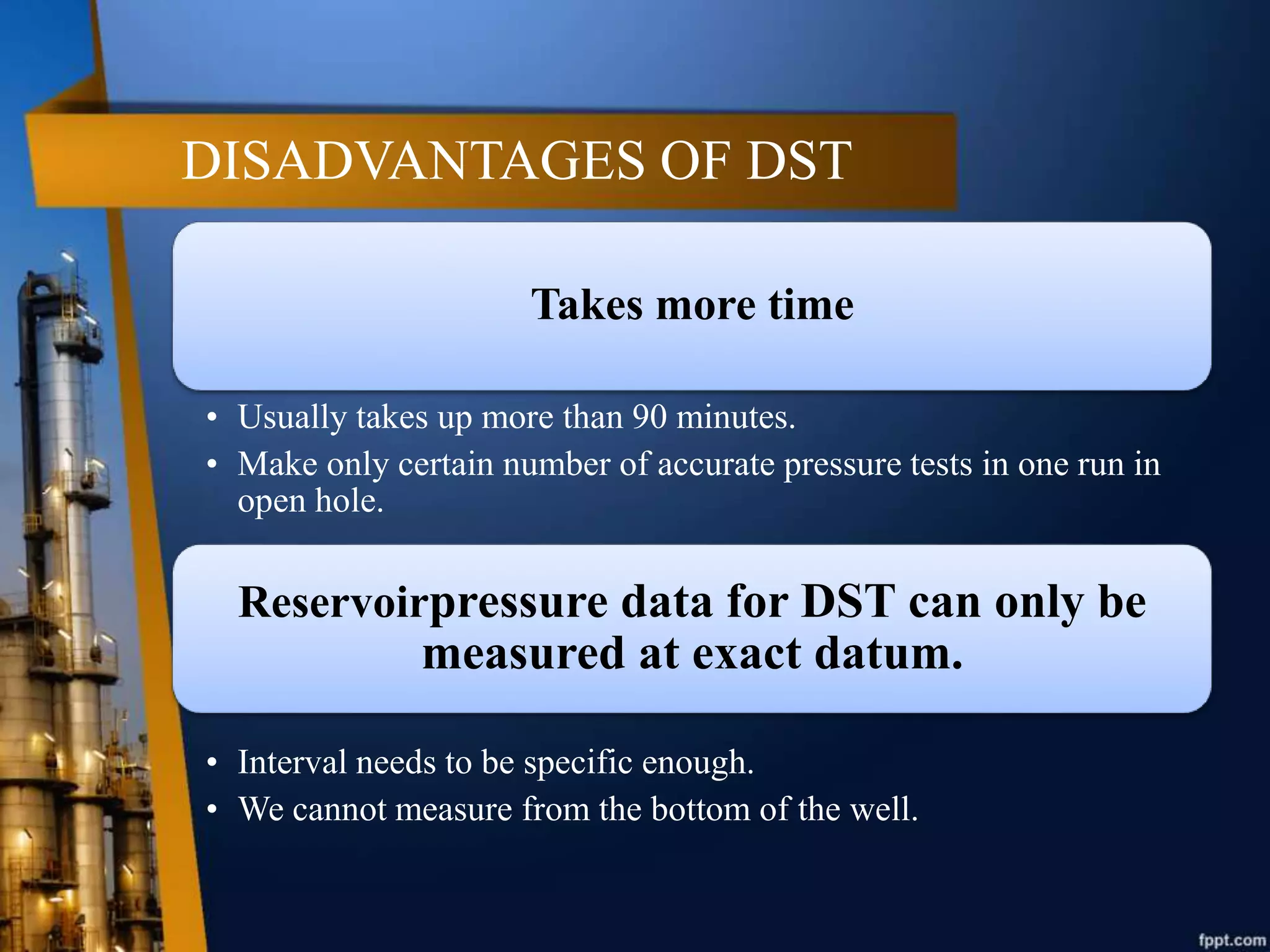 Formation Evaluation project (drill stem test DST) | PPTX
