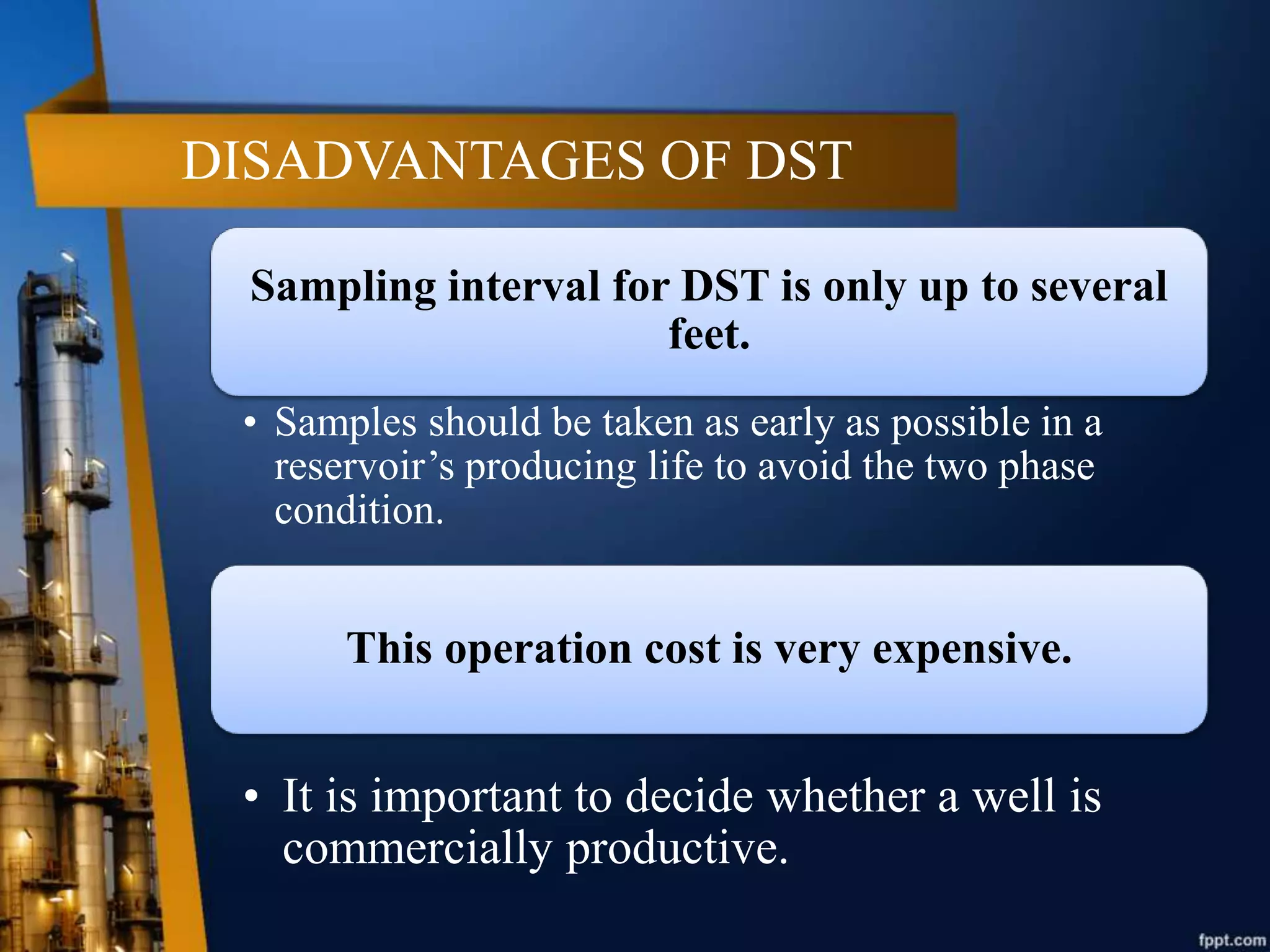 Formation Evaluation project (drill stem test DST) | PPTX