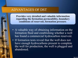 Formation Evaluation project (drill stem test DST) | PPTX