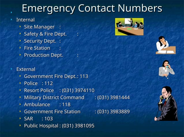 emergency response plan -Perencanaan Tanggap Darurat | PPT