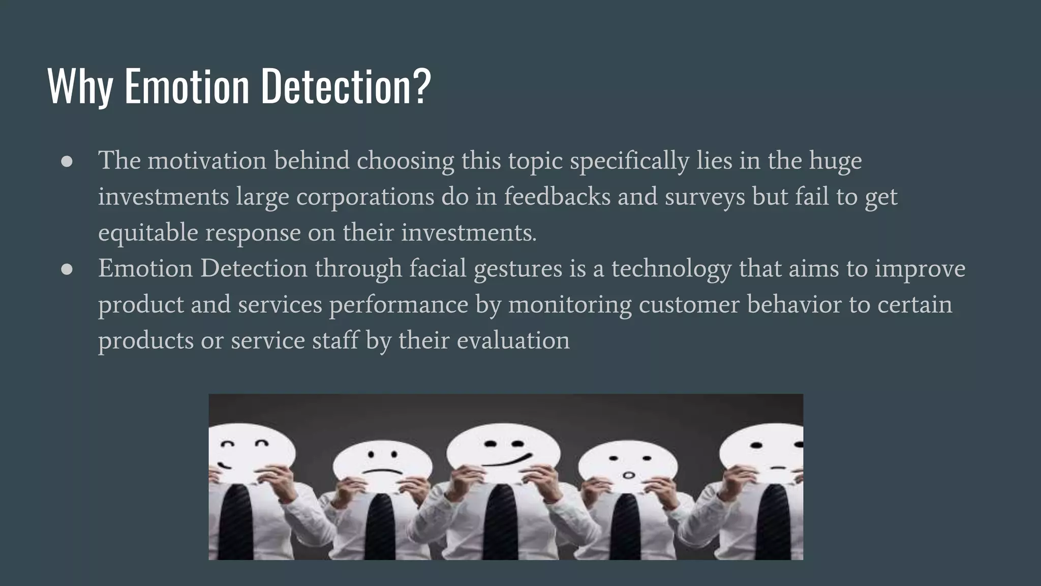 Facial Emotion Recognition: A Deep Learning approach | PPTX