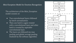 Facial Emotion Recognition: A Deep Learning approach | PPTX