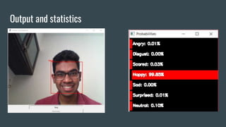 Facial Emotion Recognition: A Deep Learning approach | PPTX