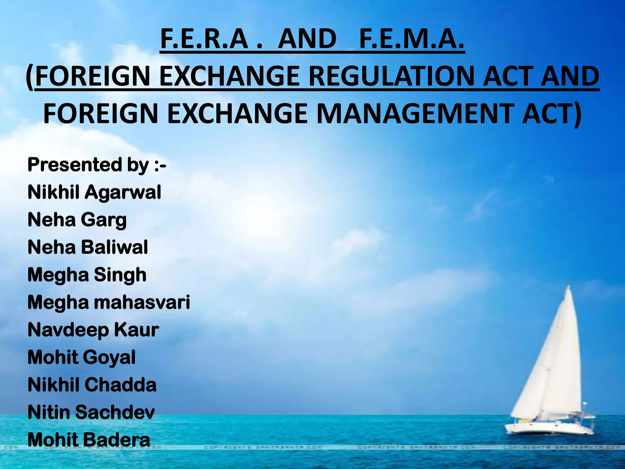 Fera and fema | PPTX