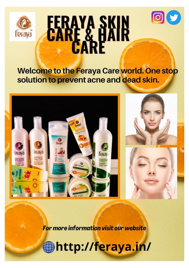 Feraya Skin Care | Feraya Hair Care | PDF