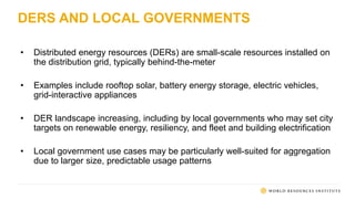 How Local Governments Can Benefit from FERC Order No. 2222 | PPTX