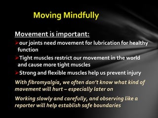 Mindful Movement & Meditation | PPT | Free Download