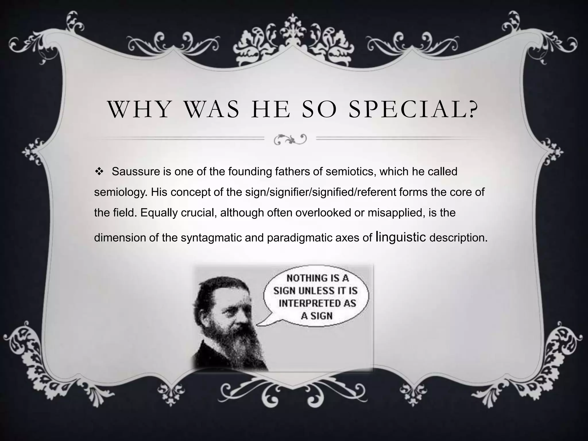 Ferdinand de saussure | PPTX