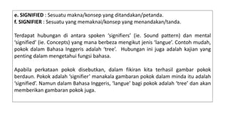 Ferdinand de Saussure nota ujian | PPT