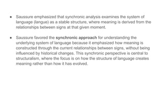 Ferdinand De Saussure Theory: Structuralism.pptx