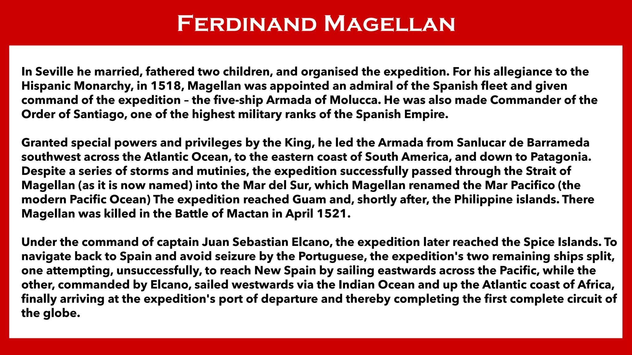Ferdinand Magellan | PDF