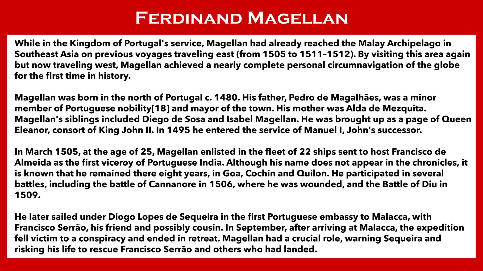 Ferdinand Magellan | PDF