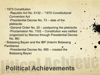 Ferdinand Marcos | PPT