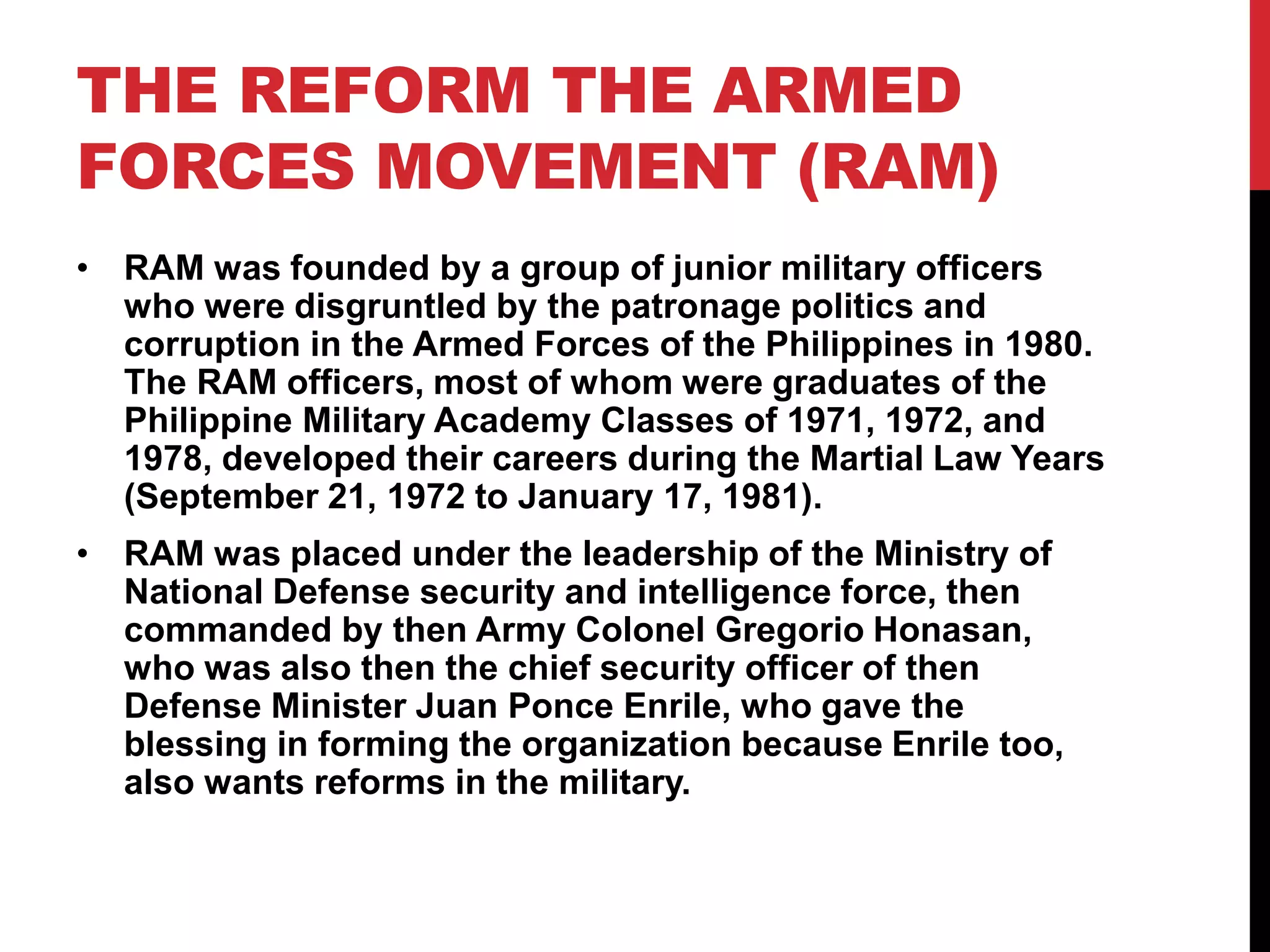 The Marcos Administration | PPTX