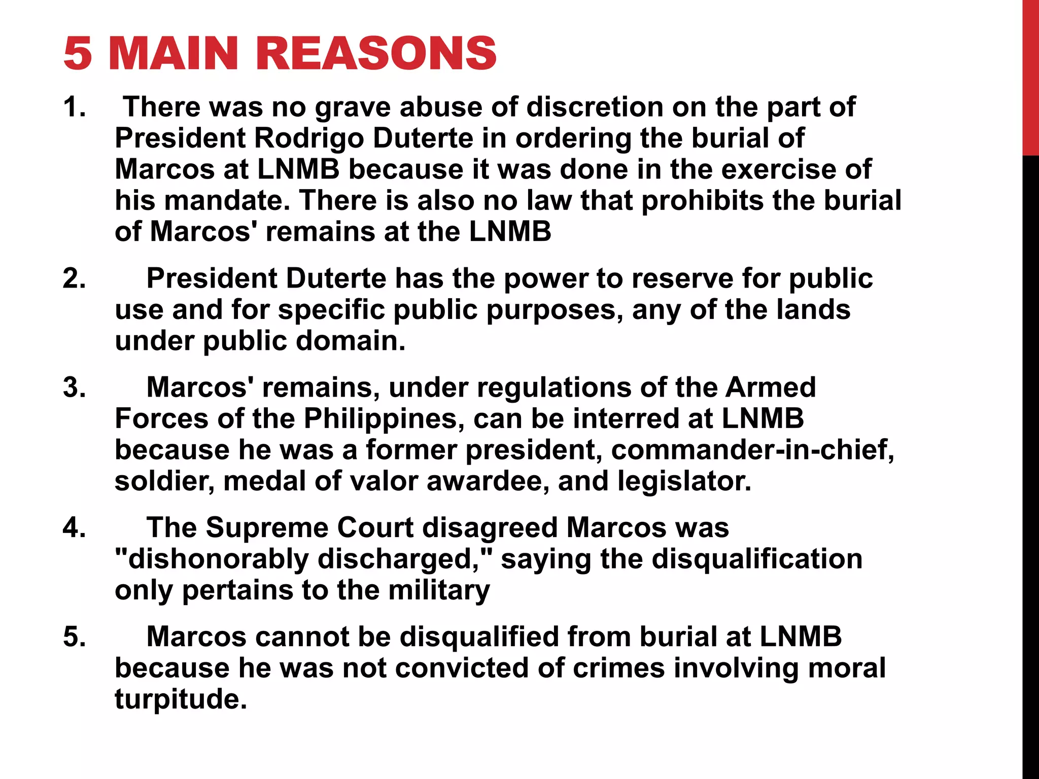 The Marcos Administration | PPTX