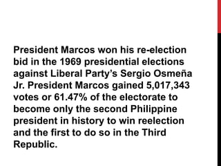 The Marcos Administration | PPTX