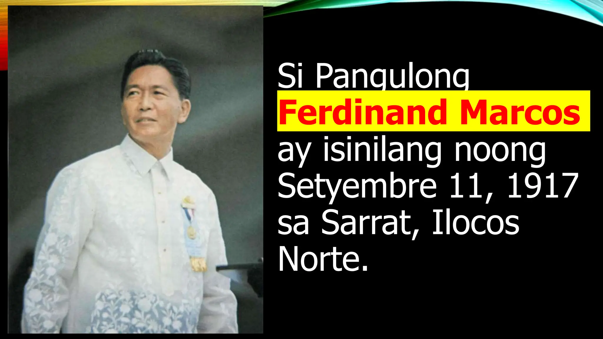 Ferdinand Marcos (born September 11, 1917, Sarrat, Philippines—died ...