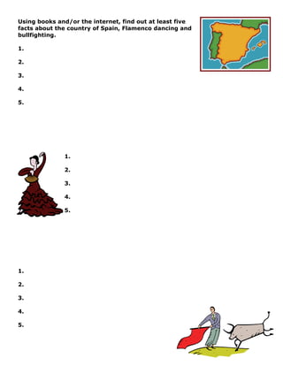 Ferdinand the Bull ACTIVITY AND ANWER SHEET | PDF