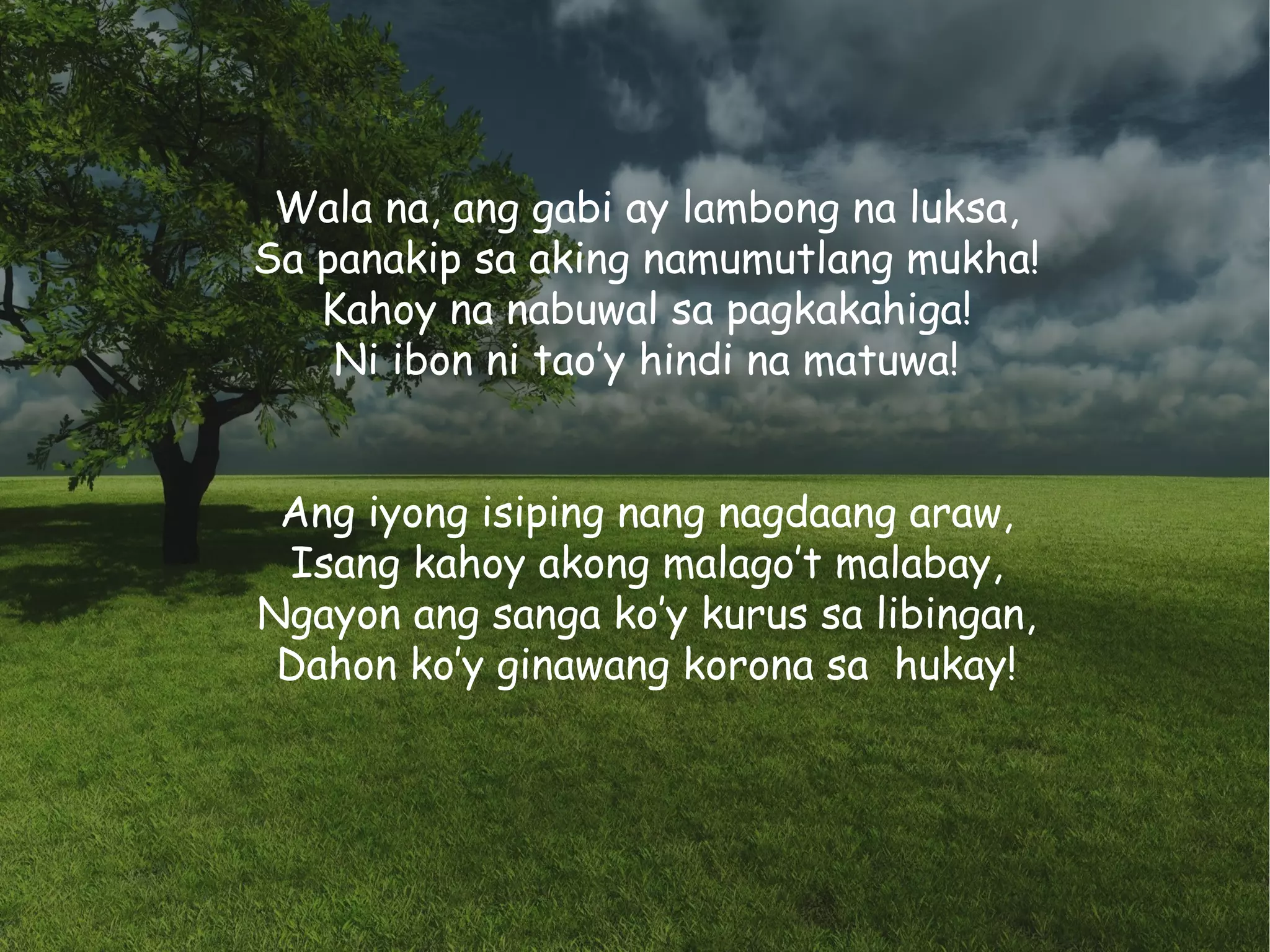 Pagsusuri ng Tula | PPT