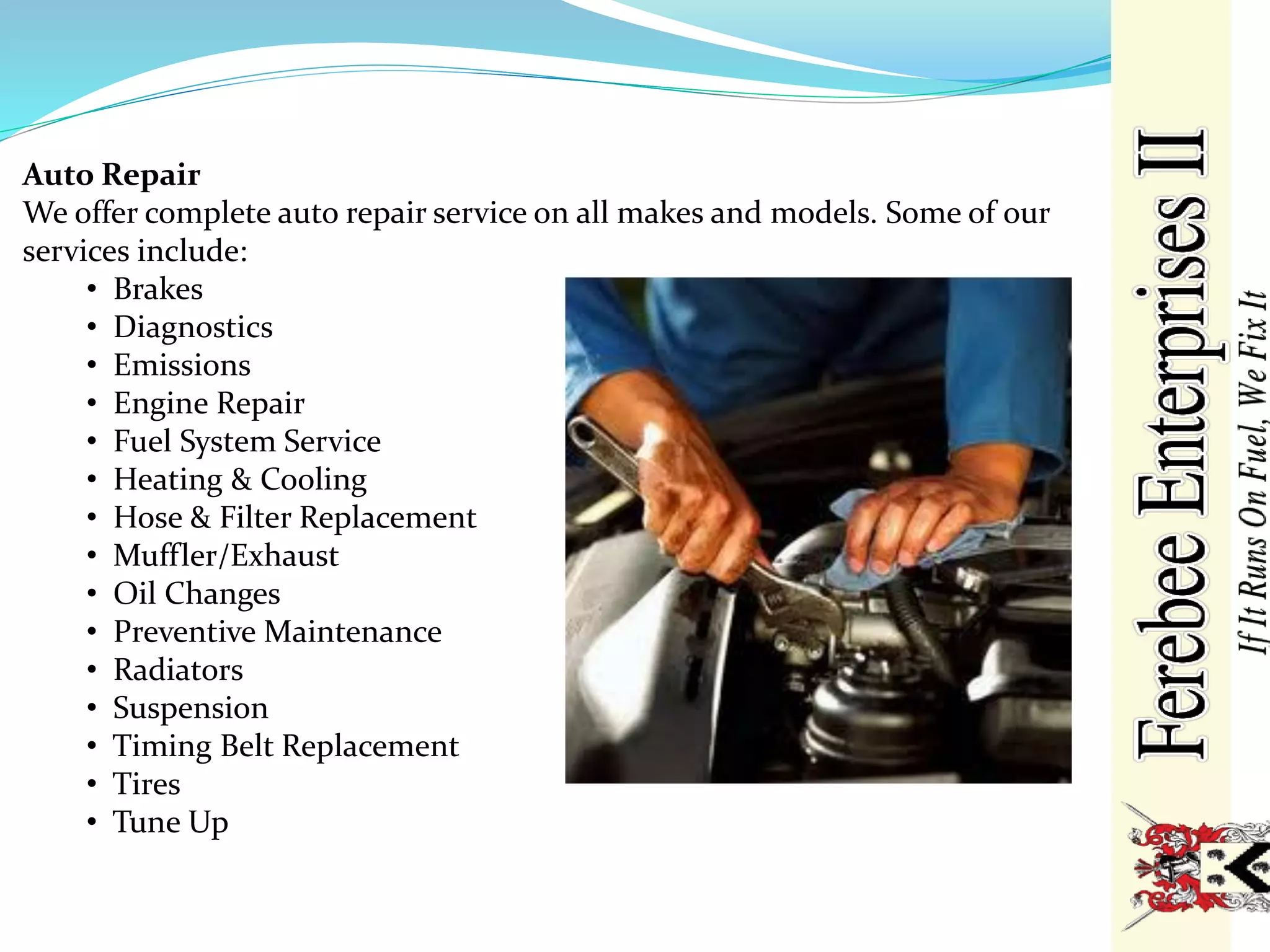 Ferebee enterprises | PPT