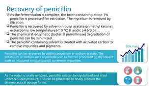 Fermenermentation production of. Penicillin, Streptomycinand Vitamin B2 ...