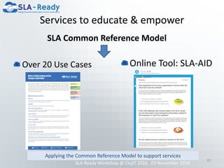 Getting to grips with a Service Level Agreement and how SLA-Ready can ...