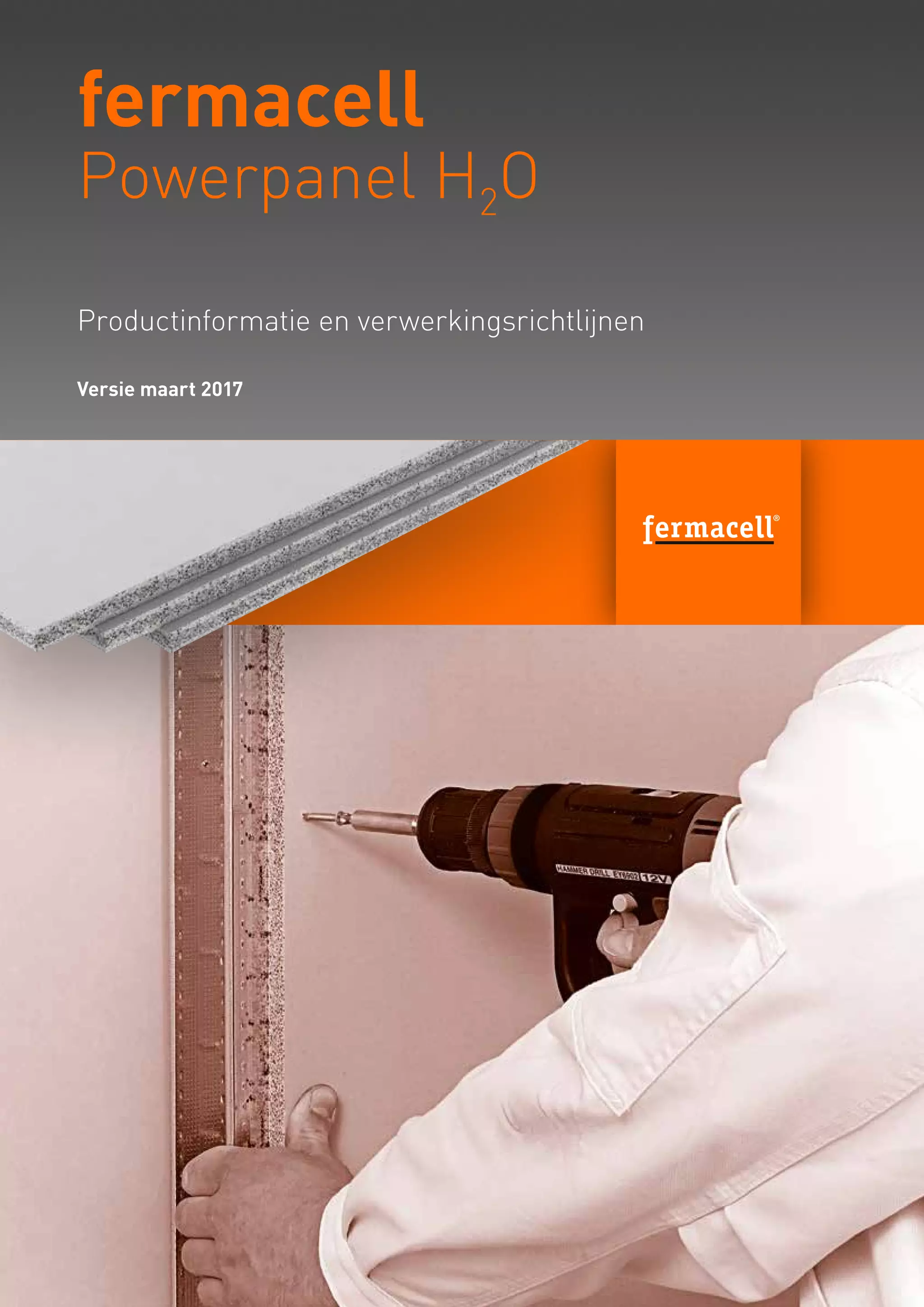 fermacell Powerpanel H2O - Productinformatie en verwerkingsrichtlijnen ...