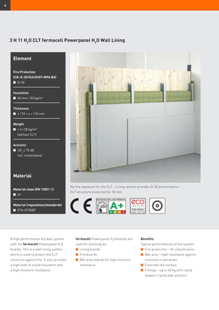 fermacell special fire protection with cross laminated timber (clt) | PDF