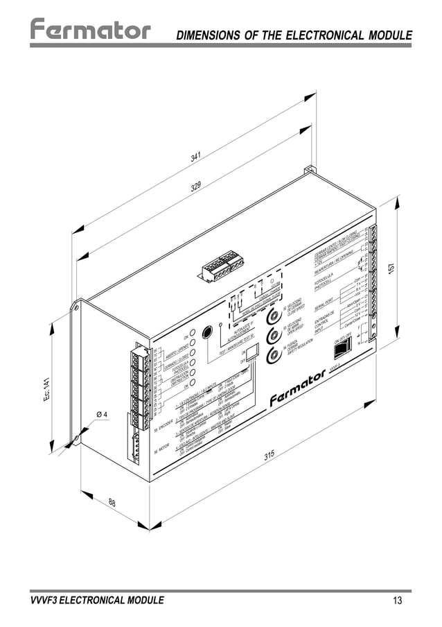 Fermator door operator_vvvf3 | PDF
