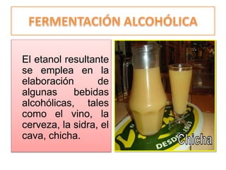 Fermentacion alcoholica de la chicha | PPTX