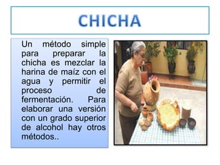 Fermentacion alcoholica de la chicha | PPTX