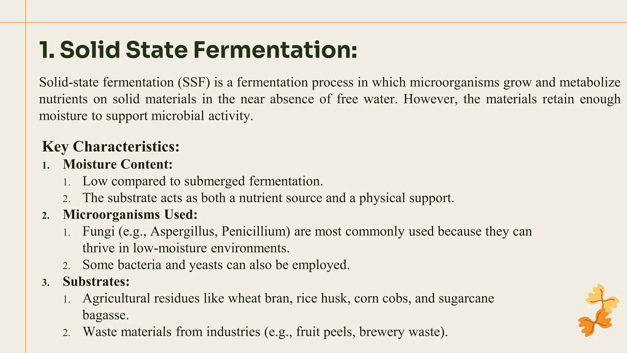 Fermentation Process – Types, Microorganisms, and Applications | PDF